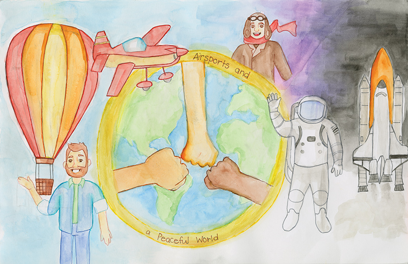 2024 Aviation Art Contest winners