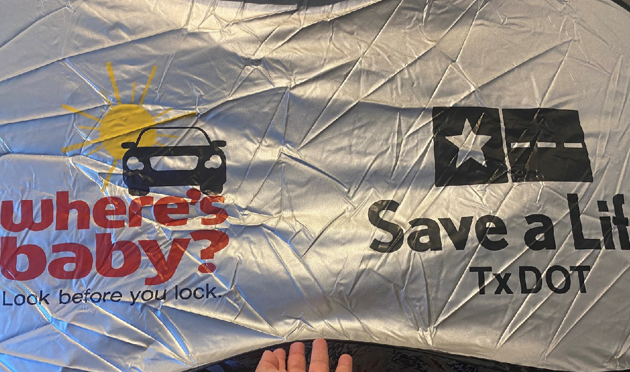 Prevent hot car deaths by always checking the backseat