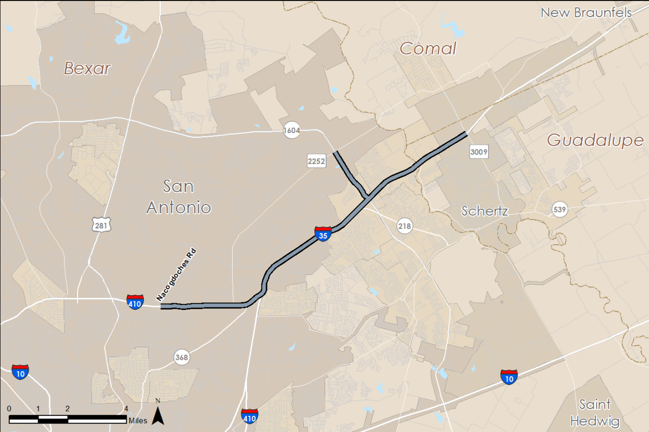 I-35 Northeast Expansion Central