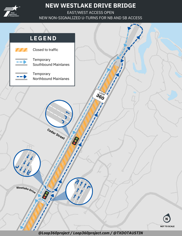 Westlake Drive/Cedar Street